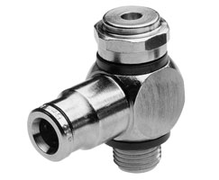 12VB01818 Pneufit Push-In Elbow Banjo Flow Controls | Air & Hydraulic ...