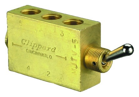 Clippard MJTV-5 4-WAY TOGGLE VALVE | Air & Hydraulic Equipment,Inc.