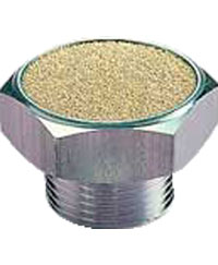 MV001A Quietaire Series, breather vent, sintered bronze element, 1/8 ...