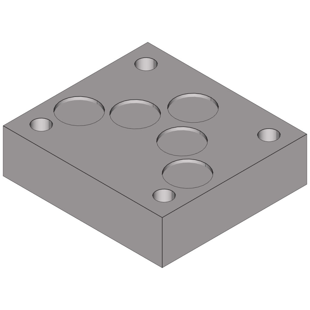 Daman AD05CPP D05 Parallel Cover Plate (Aluminum 3000 psi) | Air ...