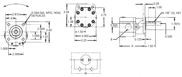 Concentric (Haldex Barnes) 1300097 G1220C3A300N00 GC Birotational Pumps ...
